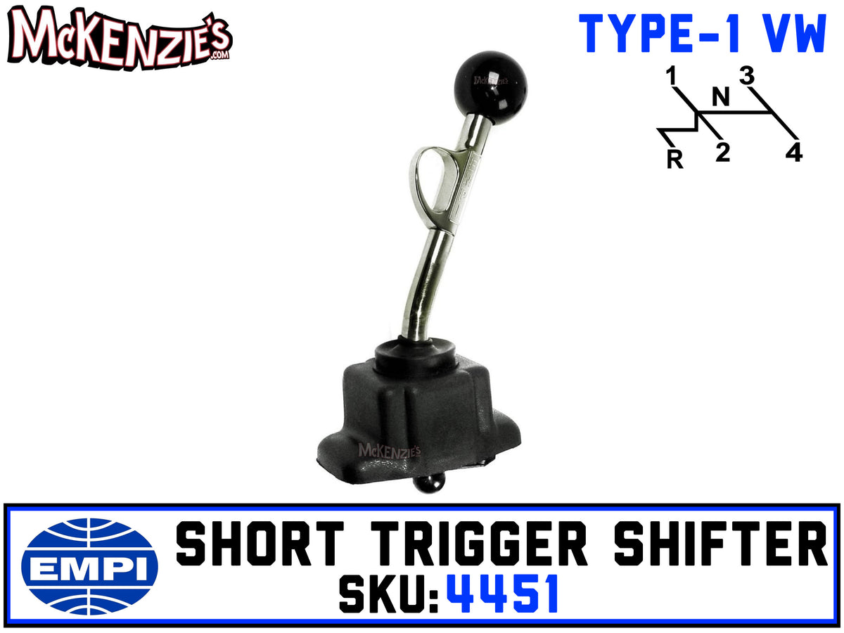 EMPI Short Trigger Shifter | Type-1 VW | EMPI 4451| McKenzie's