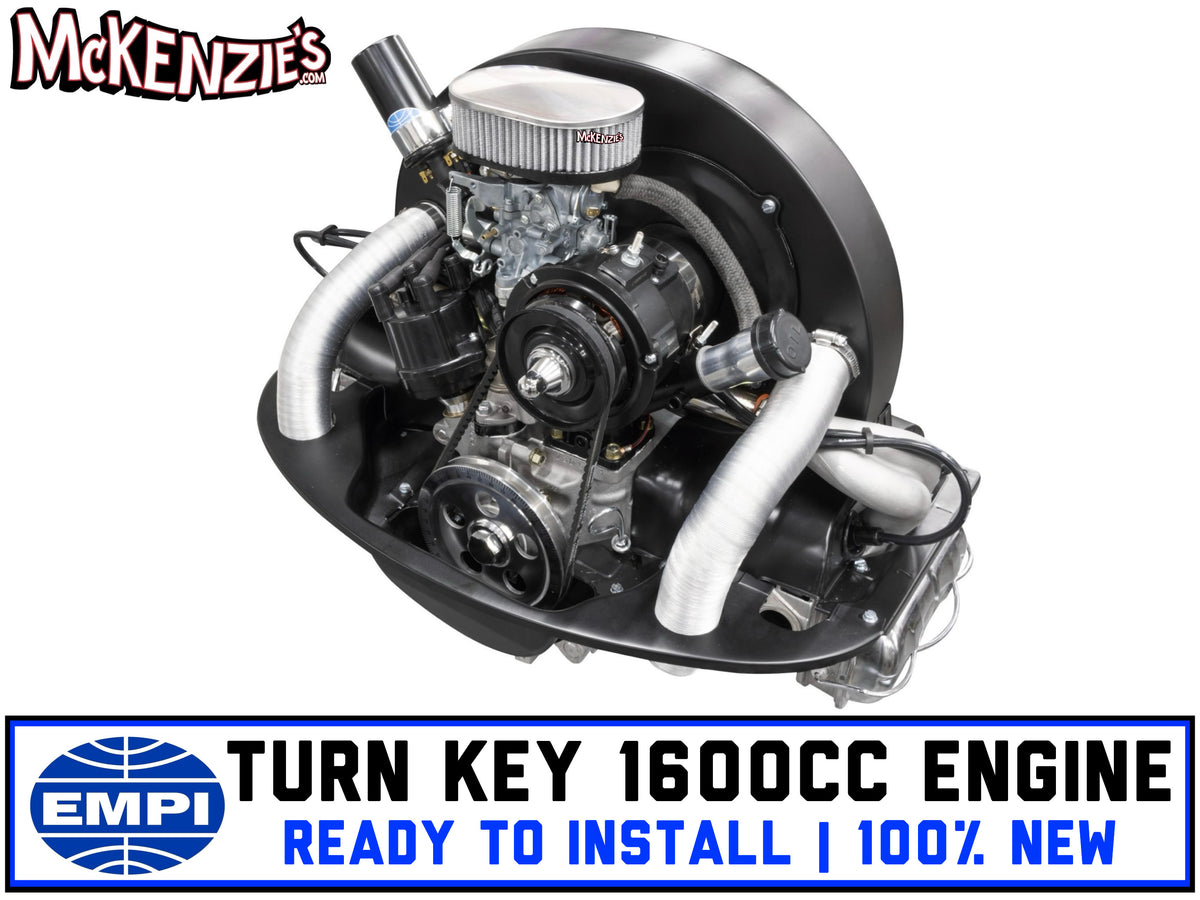 TURN KEY 1600cc ENGINE | VW TYPE-1 | EMPI 98-0481-B| McKenzie's