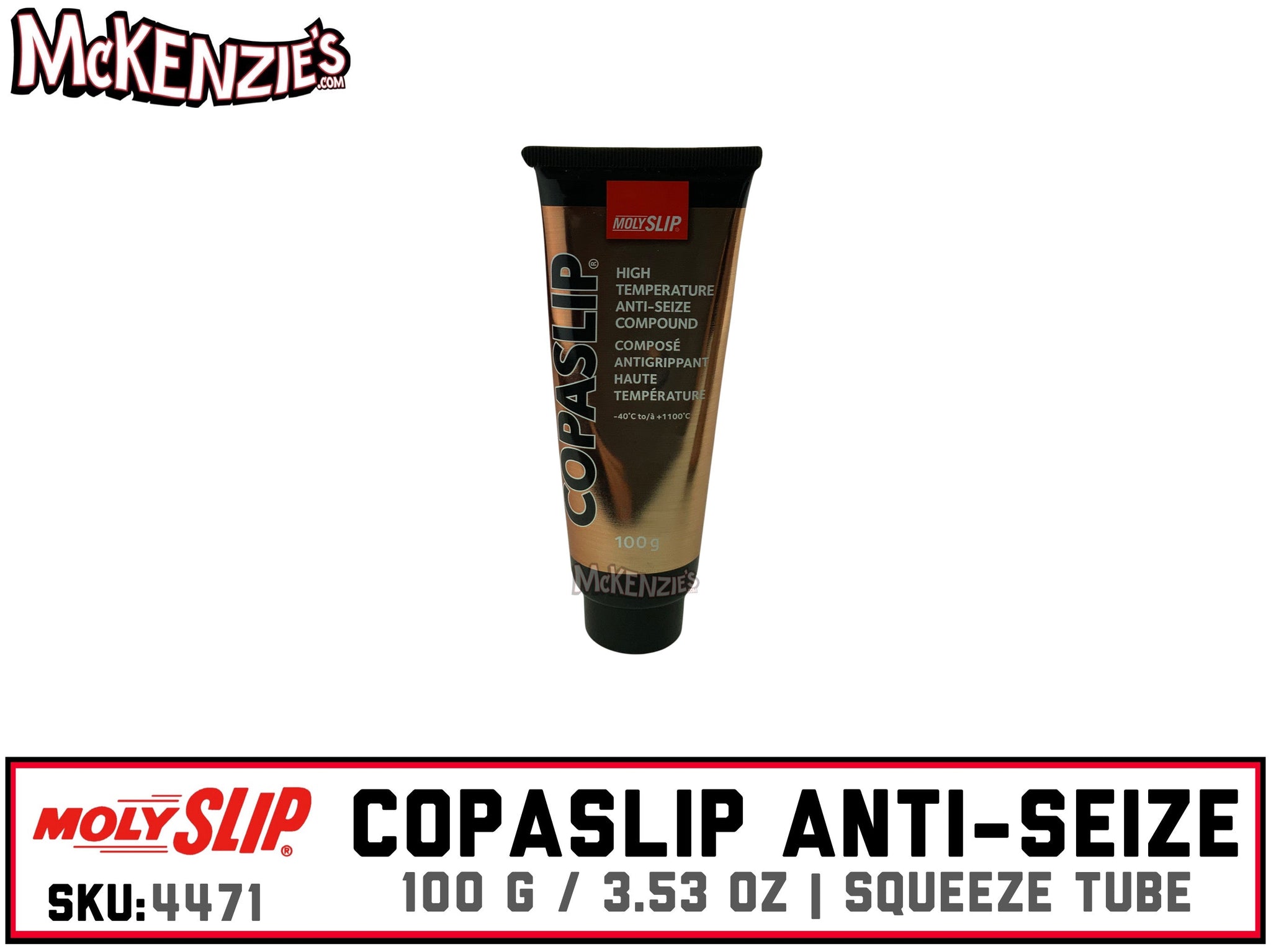 Copaslip Anti-Seize Compound | 100g / 3.53oz squeeze tube | Molyslip 4 ...